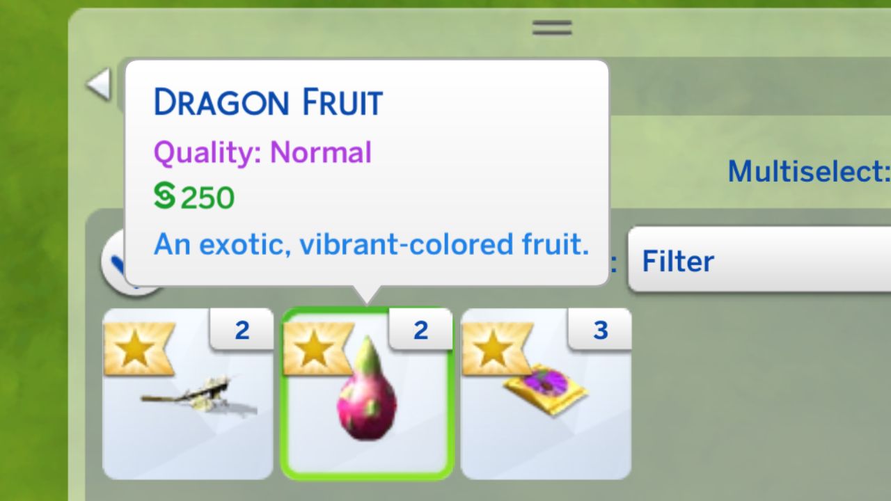 How to Get a Dragon Fruit in The Sims 4 - Simming Simplified