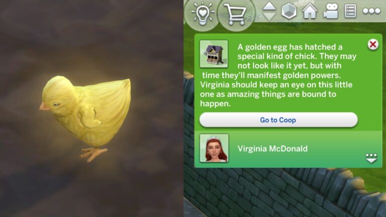 How to Get a Golden Chicken in The Sims 4 - Simming Simplified
