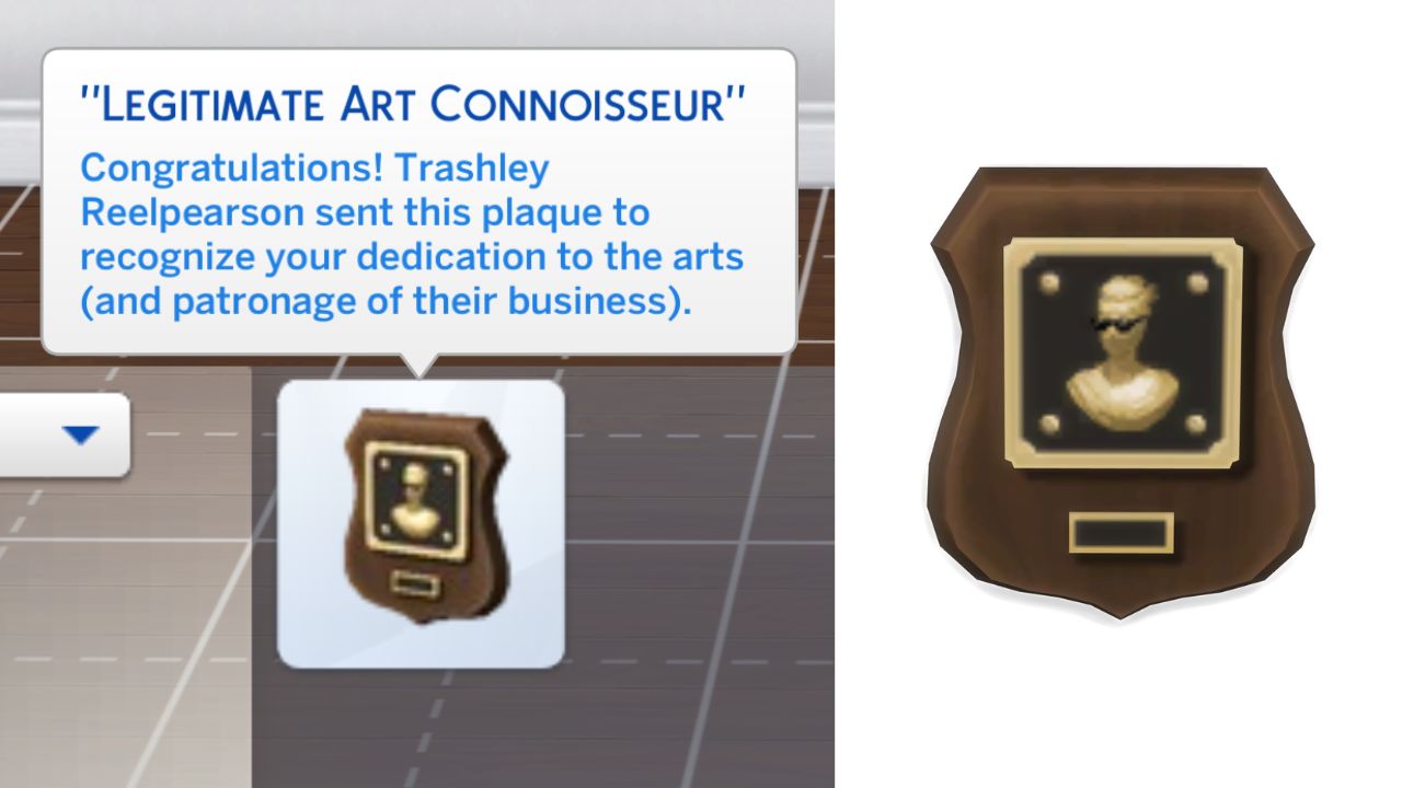 How to Get Trashley Certified Art in The Sims 4 - Simming Simplified