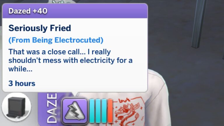 How to Get Death by Electrocution in The Sims 4 - Simming Simplified